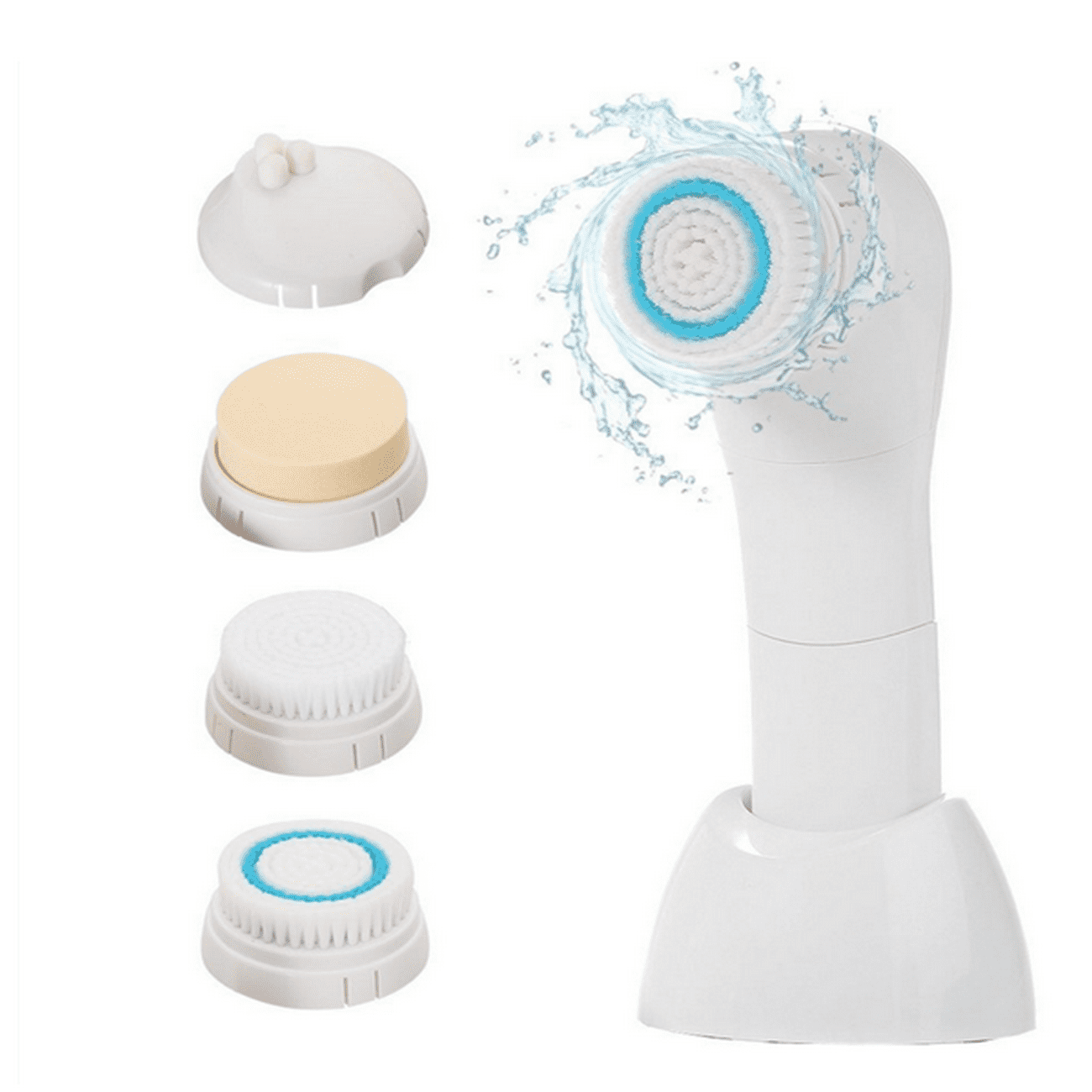 Facial Cleaning Sonic Vibrating Brush System Clean Your Face and Helps ...