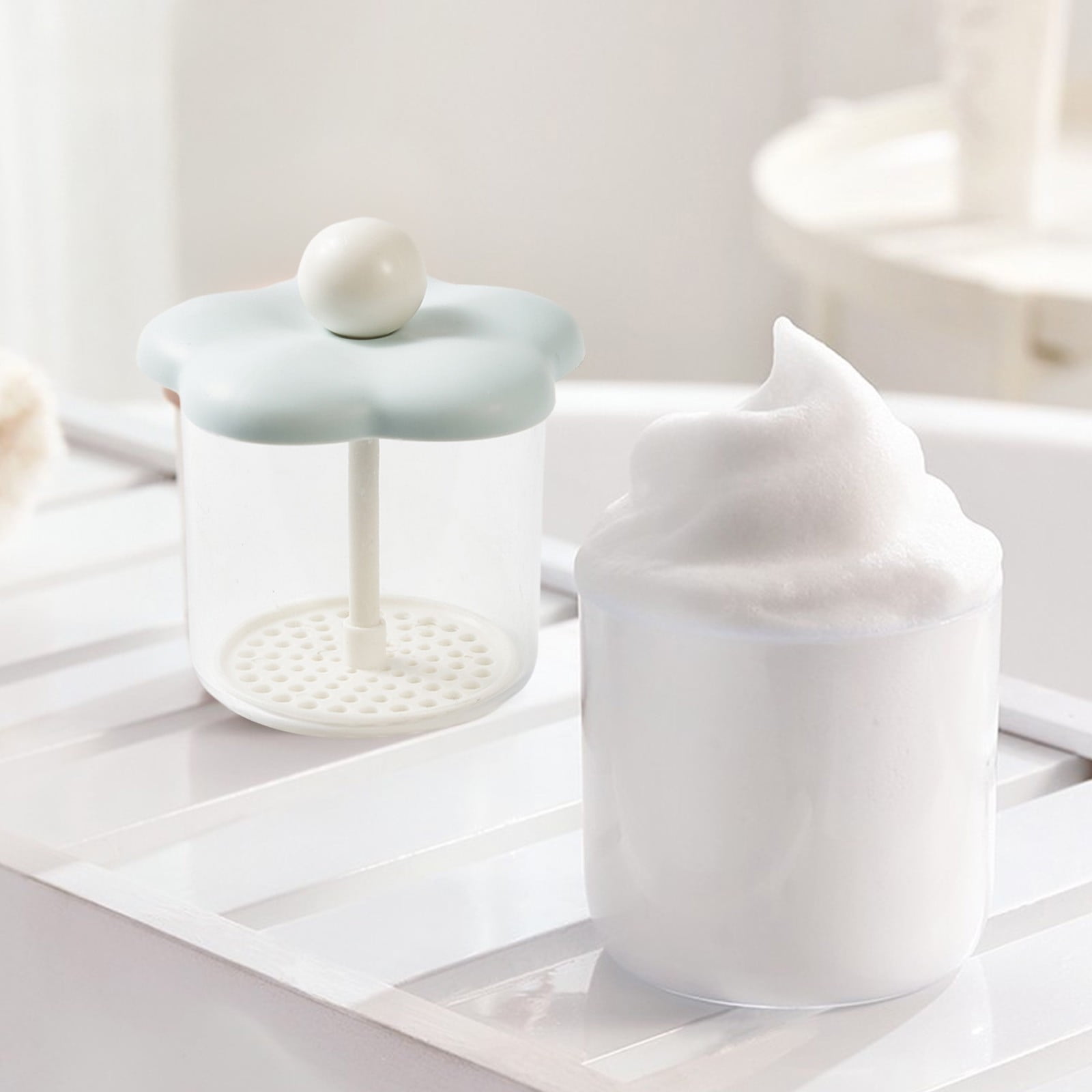 Facial Cleanser Frother, Electric Foam Maker for Deep Cleansing ...