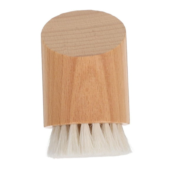 Facial Cleansing Brush with Natural Beechwood Handle Slanted Bristle ...