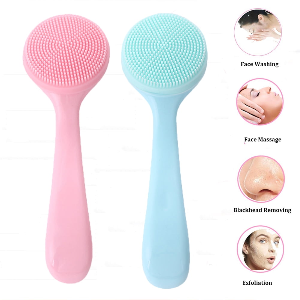 Windfall Facial Cleansing Brush, Silicone Face Scrubber for Deep ...