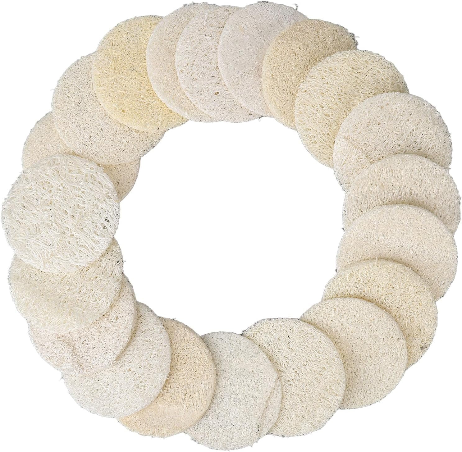 Facial Cleansing Luffa Scrubber, Skin Friendly Fine Craft Luffah ...
