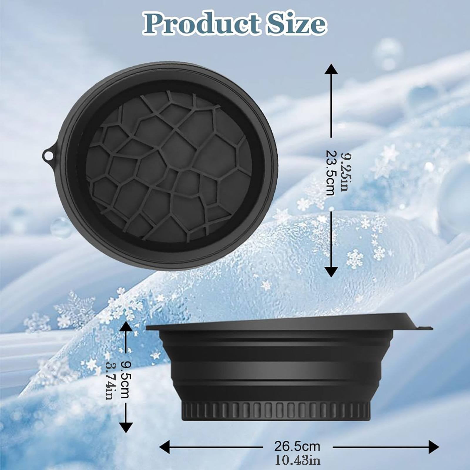 Facial Cold Plunge, Facial Cold Plunge Bowl Kit, Foldable Ice Bath Face ...