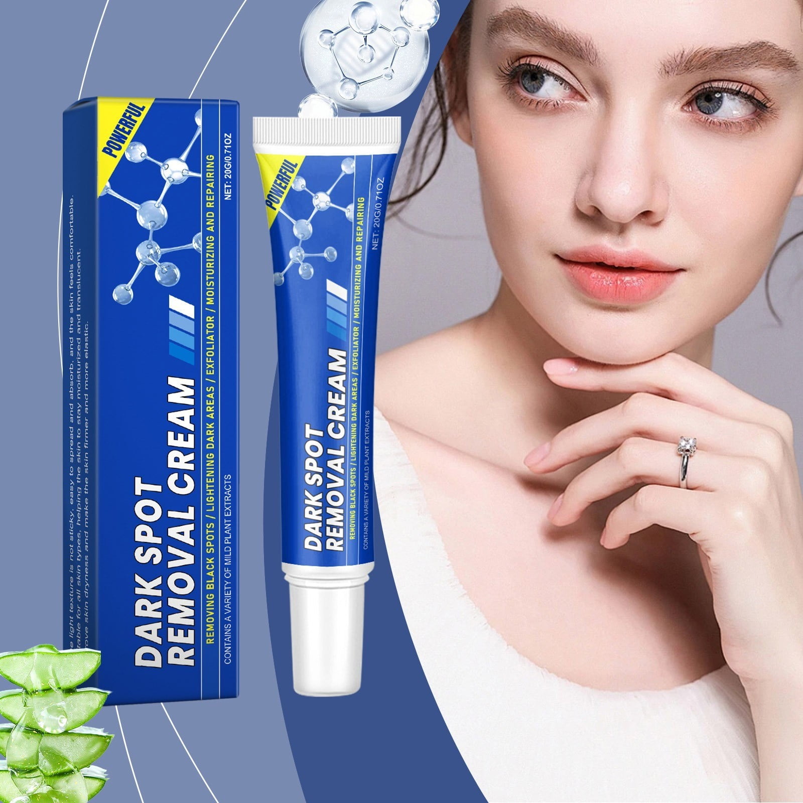 Facial Cream for Brightening & Moisturizing, Reduces Melanin & Dark ...
