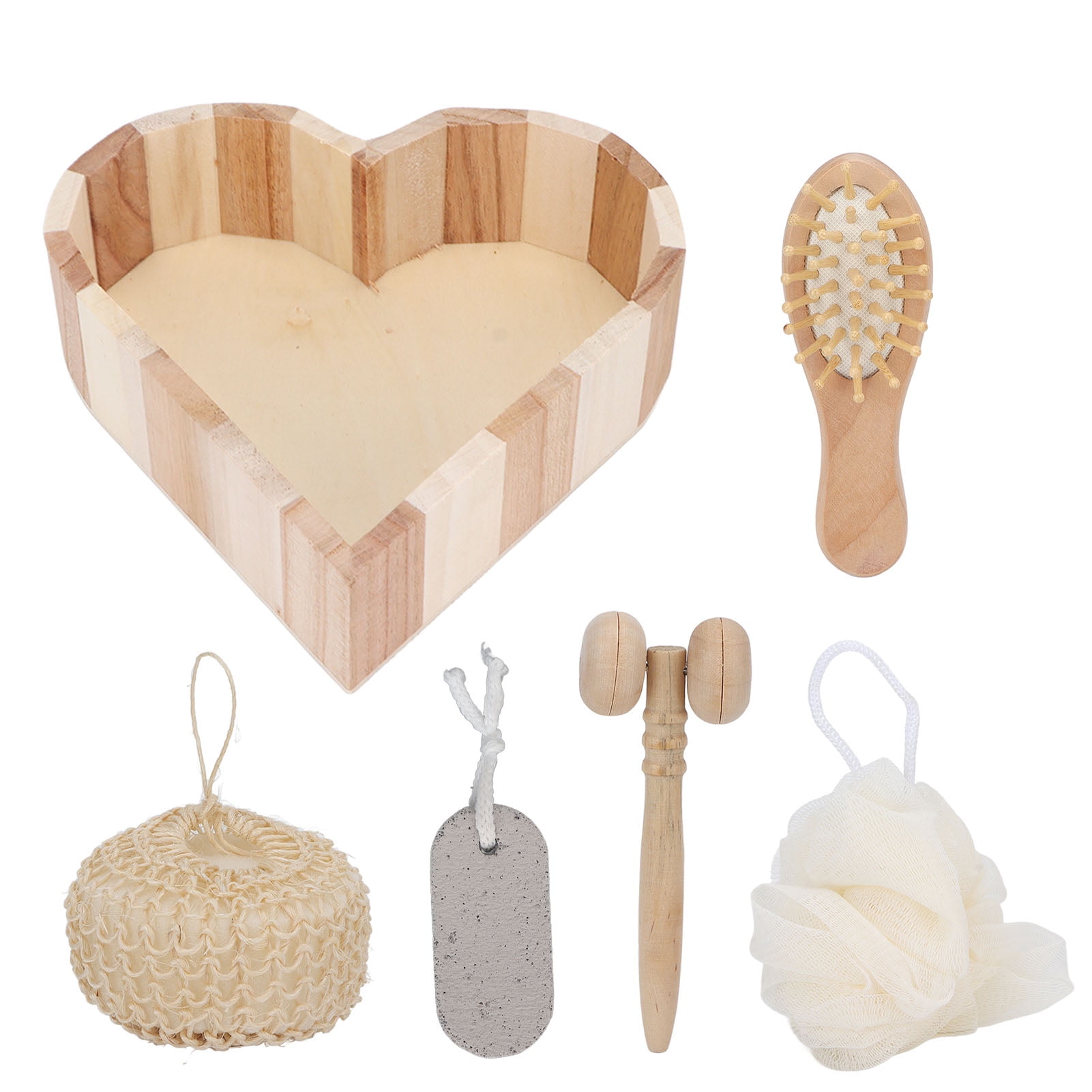 Facial Exfoliating Kit, Pumice Stone & Comb for Deep Cleaning, Shower ...