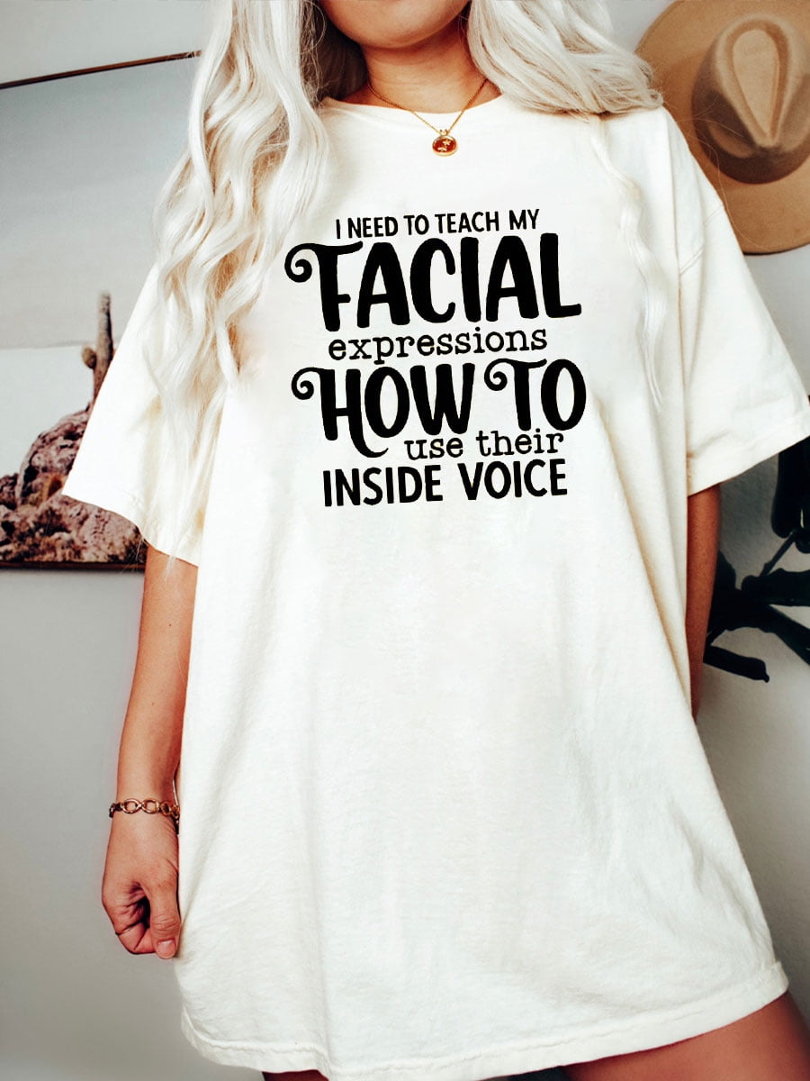 Facial Expressions Tee - Walmart.com