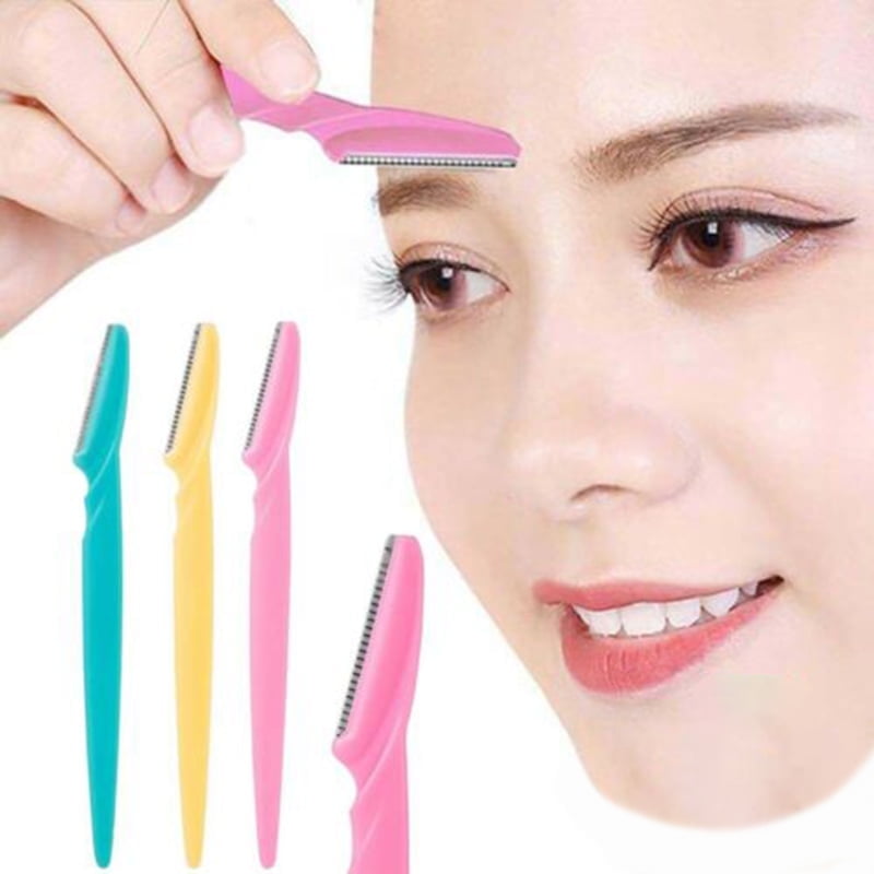 Facial Eyebrow Razor Trimmer Shaper Shaver Blade Knife Hair Remover ...