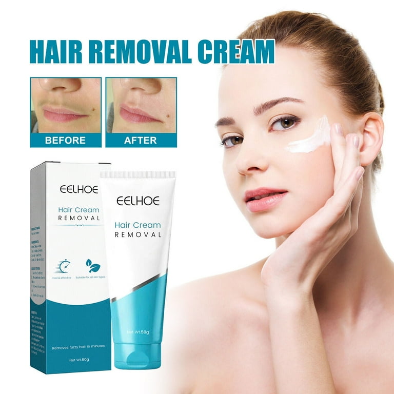 Facial Hair Remover Cream Natural Permanent Hair Removal Cream For Sensitive Skin Women s Face Body Hair Depilatories Walmart