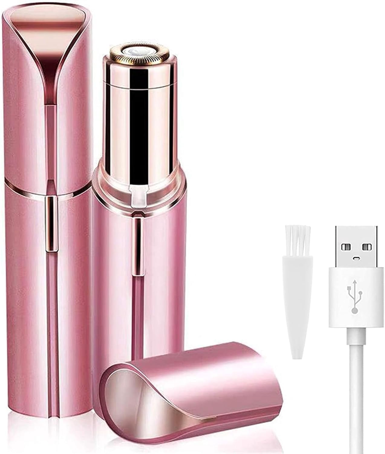 Facial Hair Remover for Women- Mini Hair Remover, Electric Razor Shaver ...