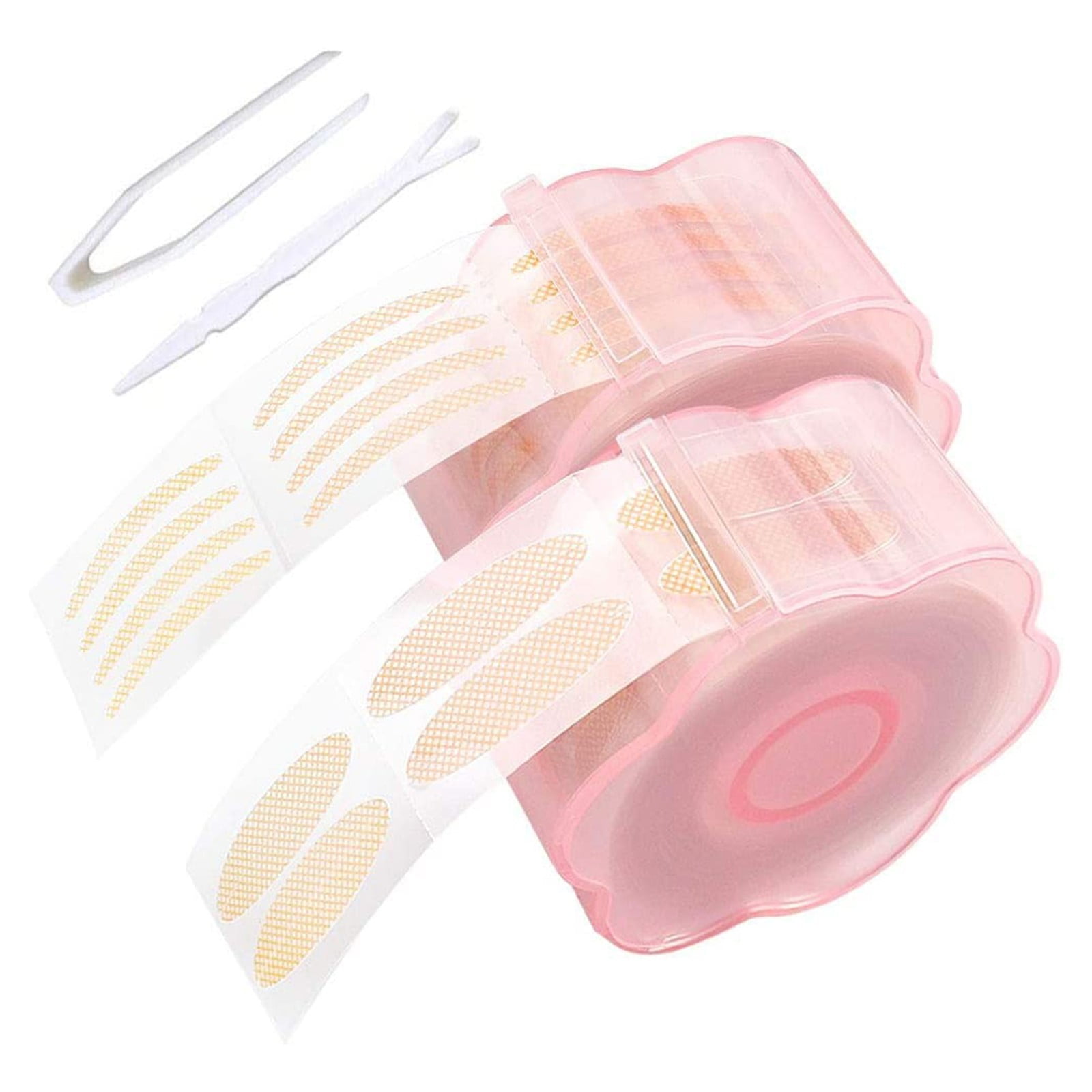 Facial Ice 1200 PCS Eyelid Tapes Practical Fiber Double Eyelid Tape ...