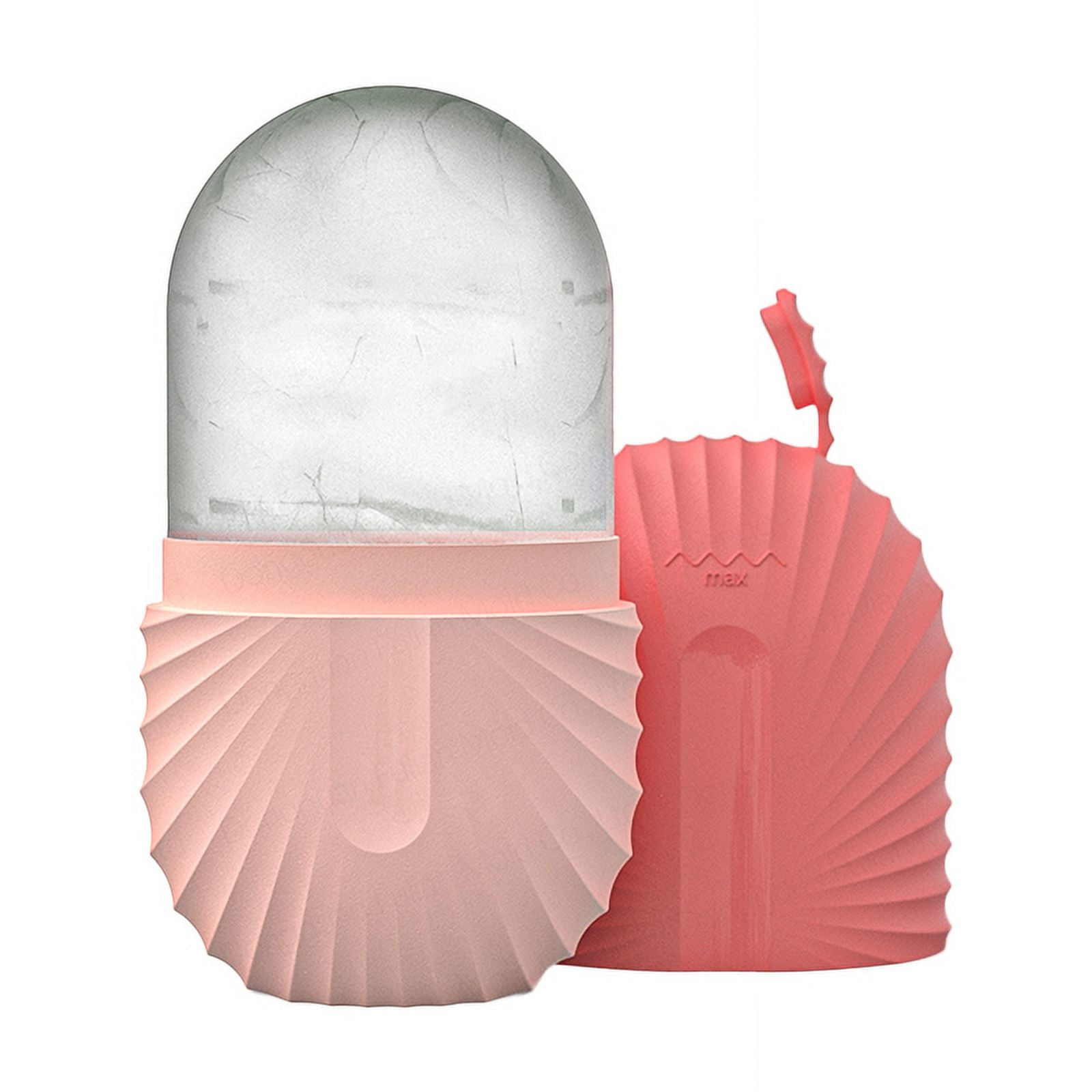 Facial Ice Cube Mold Silicone Freezing Beauty Swelling Face Massager ...