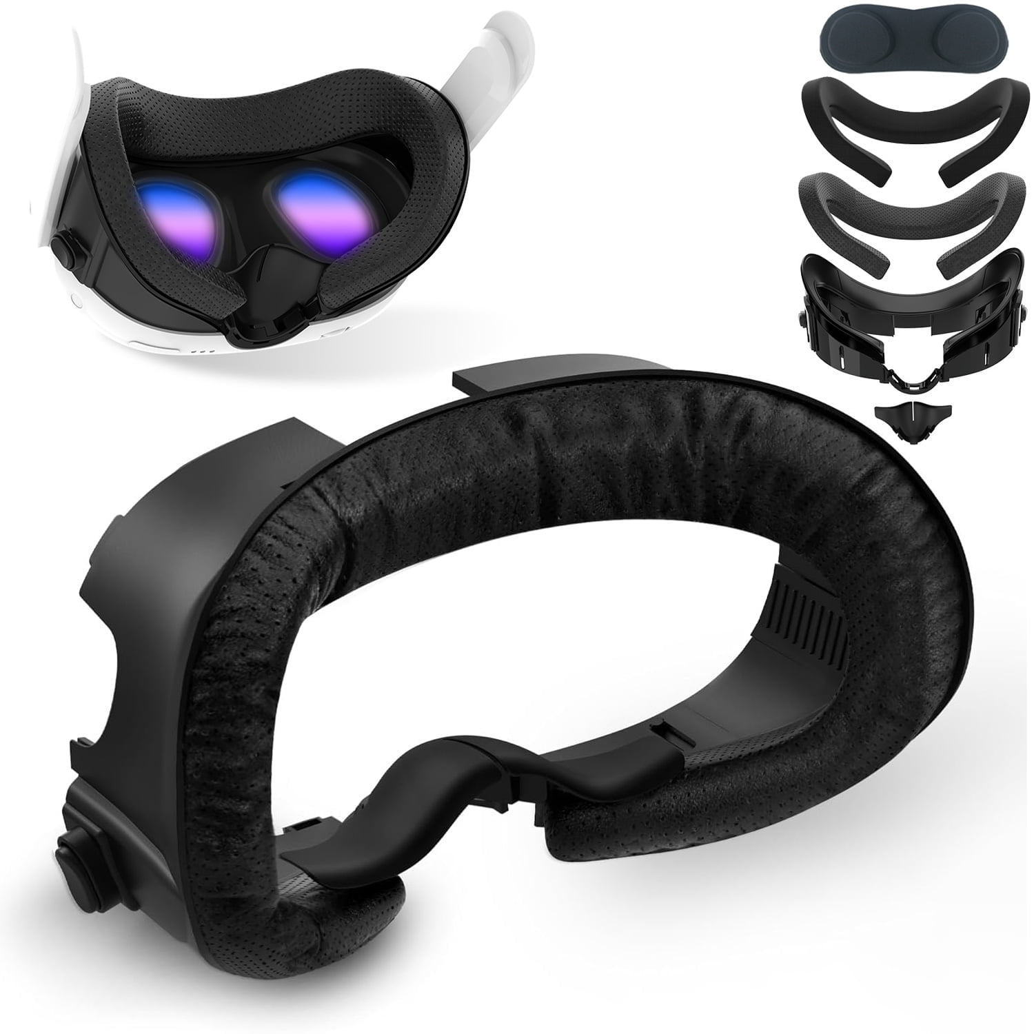 Facial Interface with Breathable Face and Ice Breathable Face Pad ...