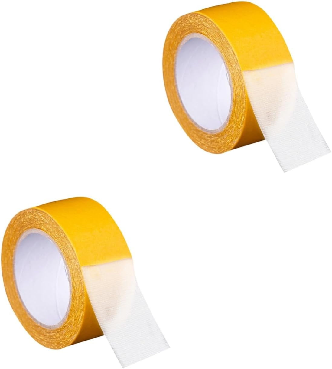 YQHWQ 2 Rolls Double Sided Cloth Tape Heavy Duty Double Sided Rug Tape ...