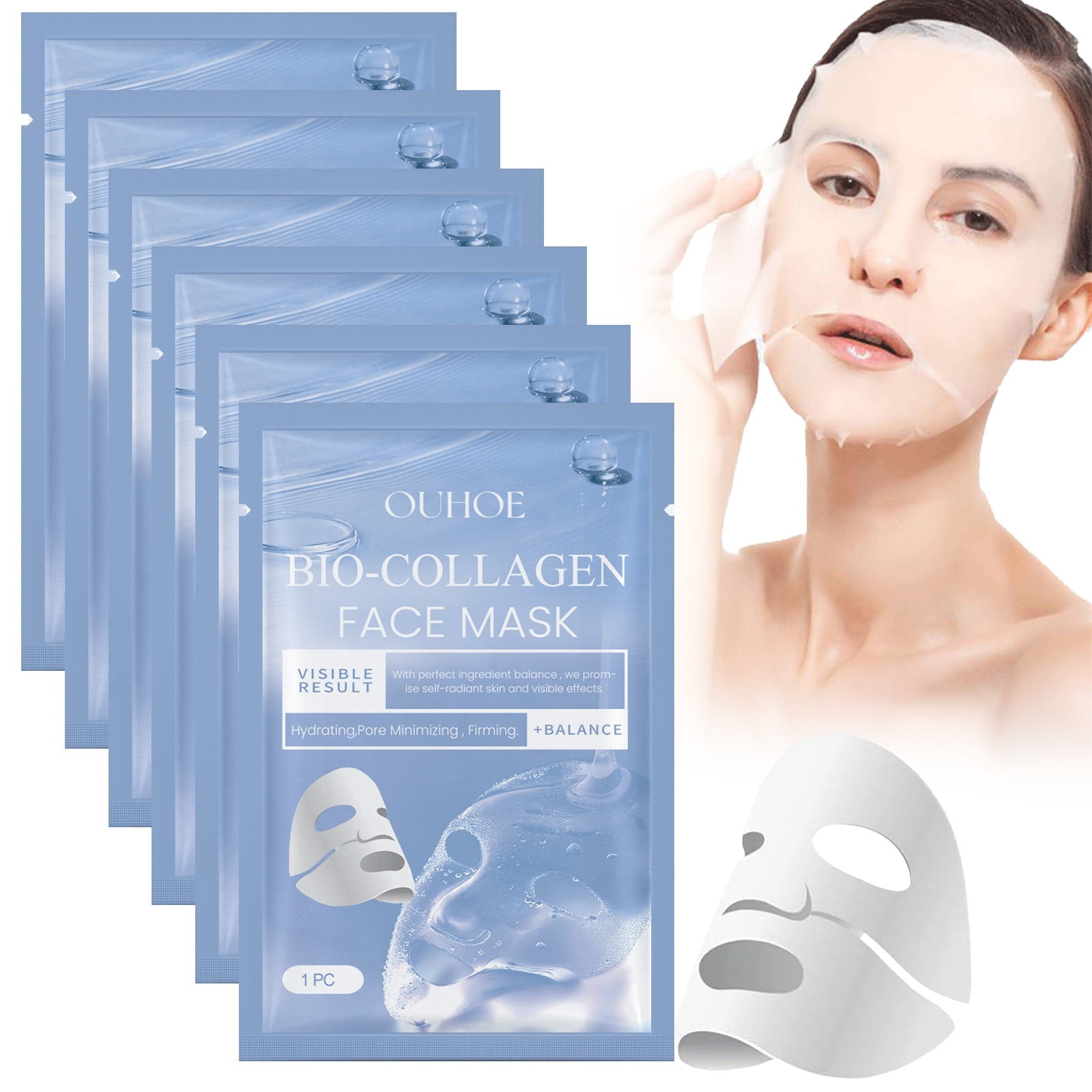 Facial Mask,Collagen Deep Collagen Collagen Glass Biological Collagen ...
