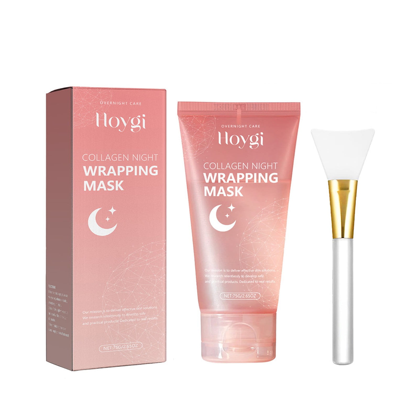 Facial Mask Collagen Night Wrapping 2025 New Peel Off Overnight ...