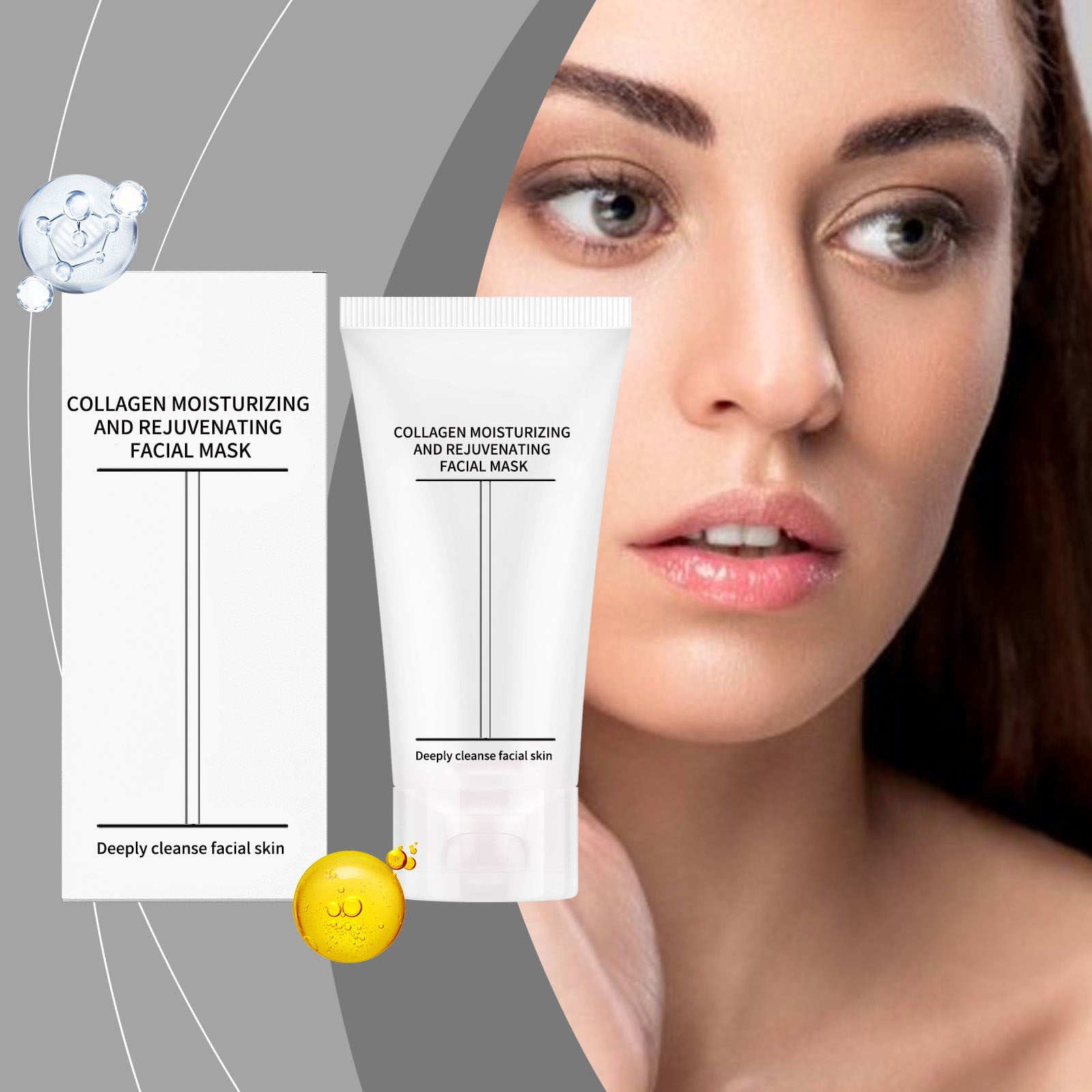 Facial Mask Foam Cleanser | 2-in-1 Pore Purifying & Moisturizing Face ...