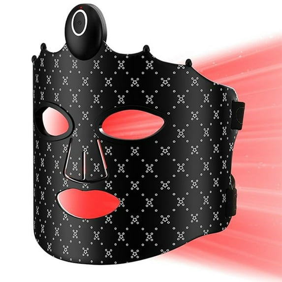 Facial Massager, 7-in-1 LED Home Facial Massager, Built-in 84 LED Beads ...