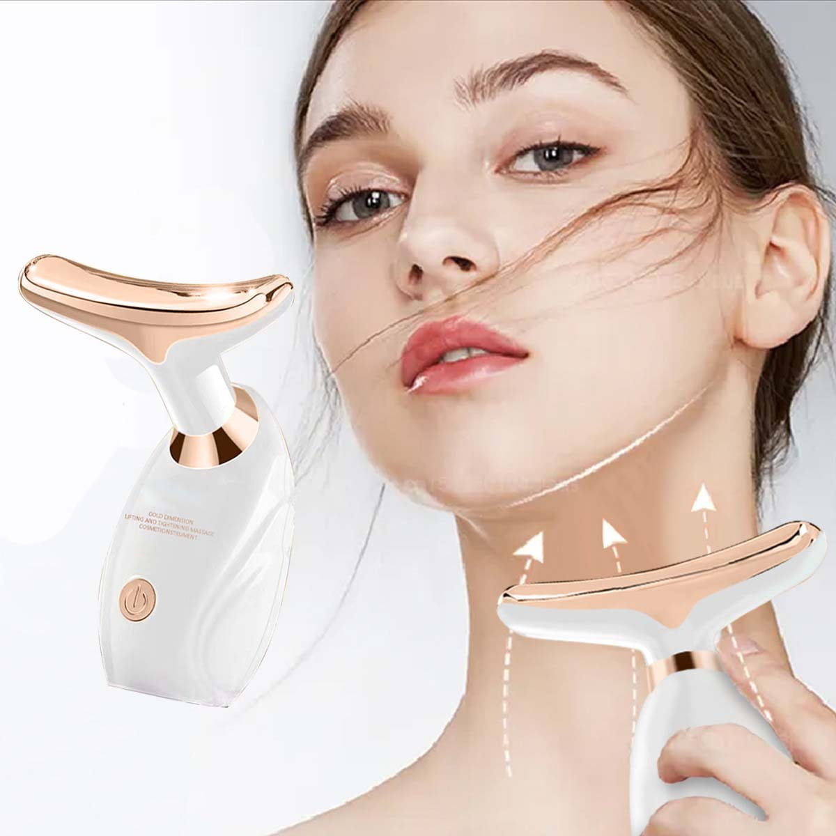 Facial Massager with Heating & Vibration - Multi-Functional Beauty Tool ...