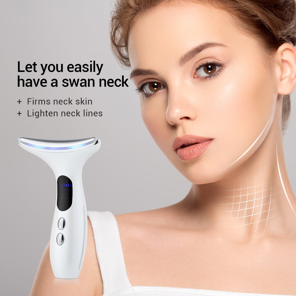 Facial Massager Neck Removal Wrinkle Massager 3 Modes Face Massager For Face Lift And Double Chin