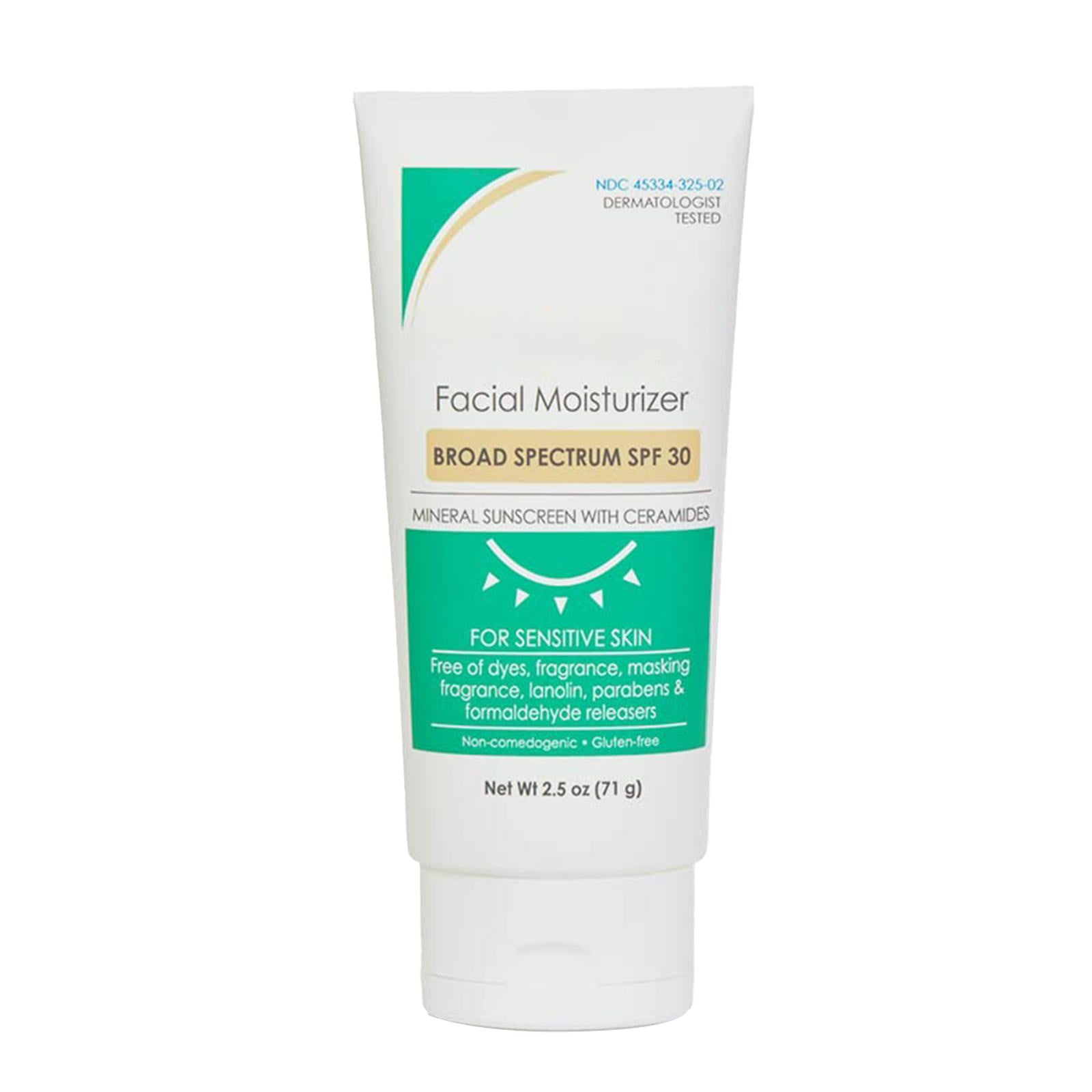 Facial Moisturizer With Broad Spectrum SPF 30 ,MINERAL SUNSCREEN WITH ...