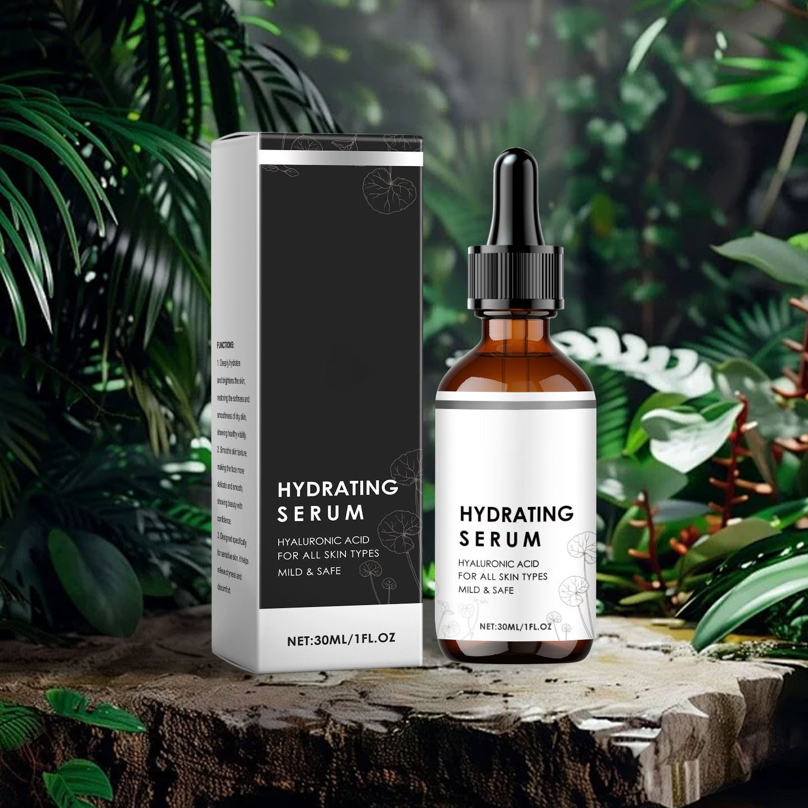 Facial Moisturizing Serum, Blue Copper Peptide Anti-Aging Serum ...