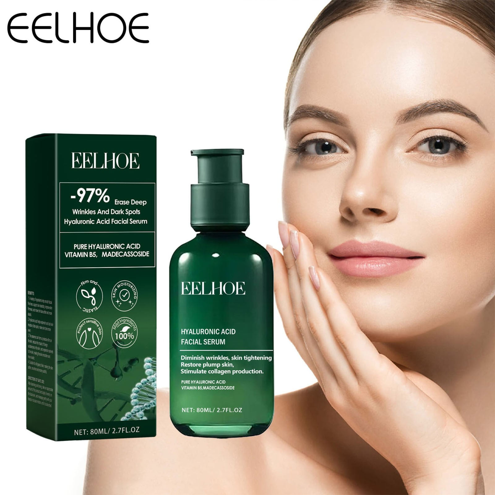 Facial Moisturizing Serum | Brightening & Hydrating Anti-Aging Formula ...