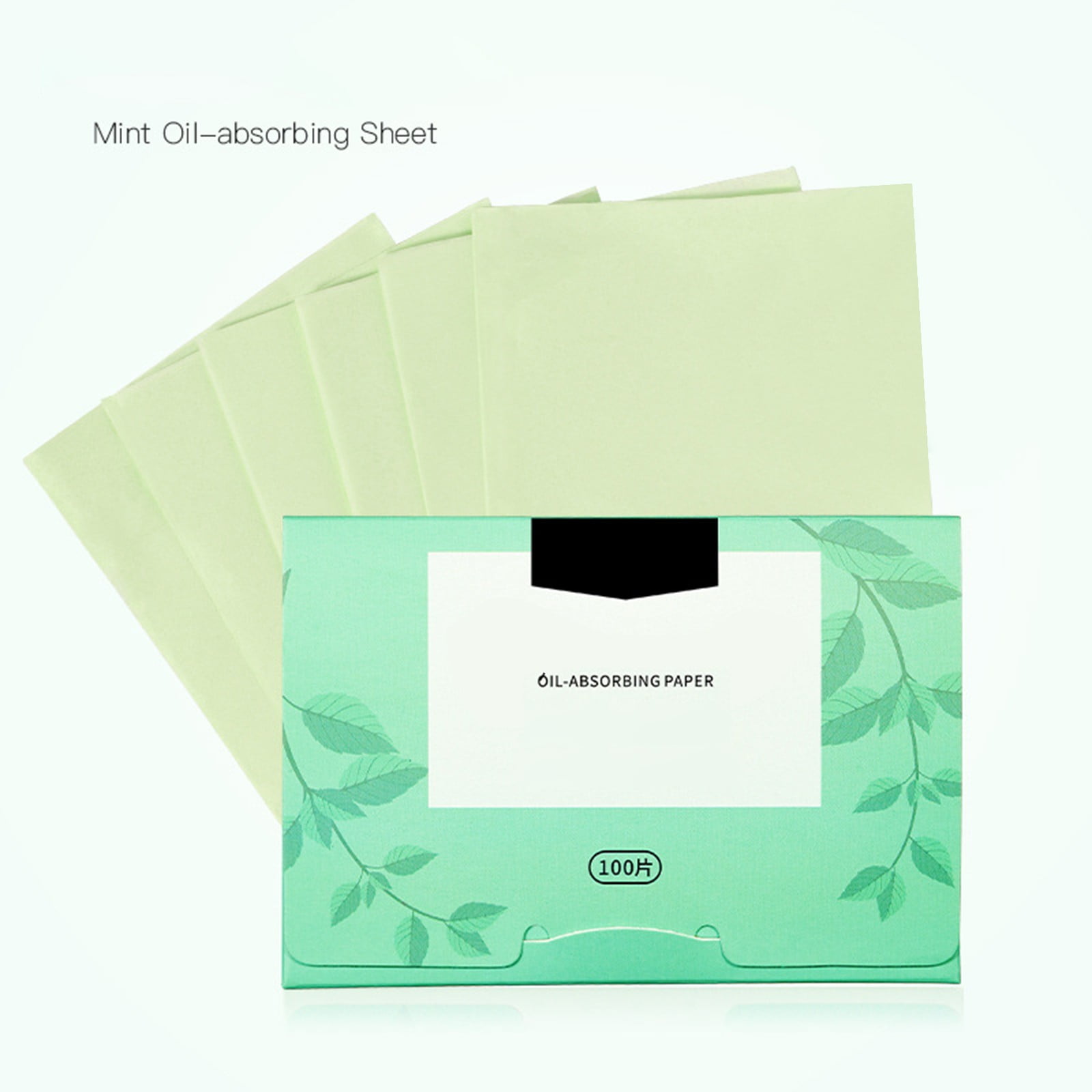 Facial Oil Absorbing Paper 100 Pieces Portable Extractable Fragrance ...