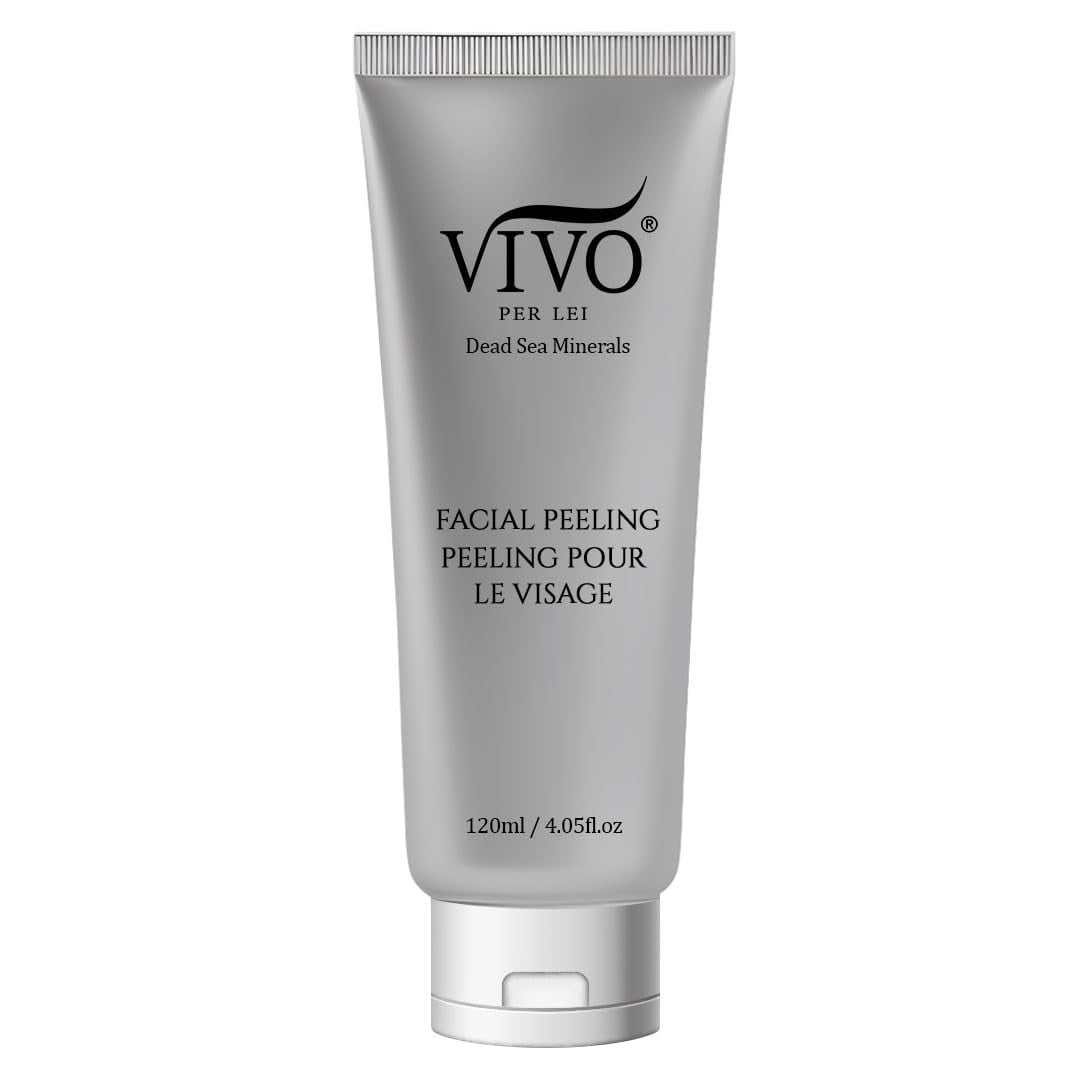 Facial Peeling Gel - Contains Dead Sea Minerals and Nut Shell Powder ...