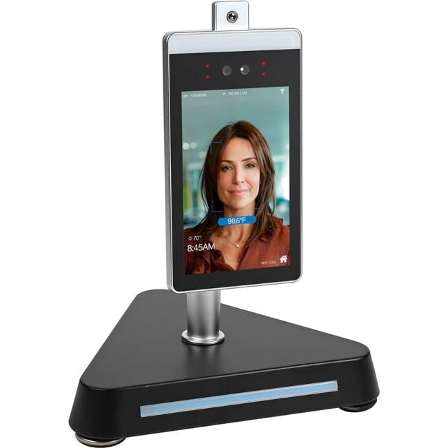 Facial Recognition & Body Temperature Camera System with Counter Stand ...