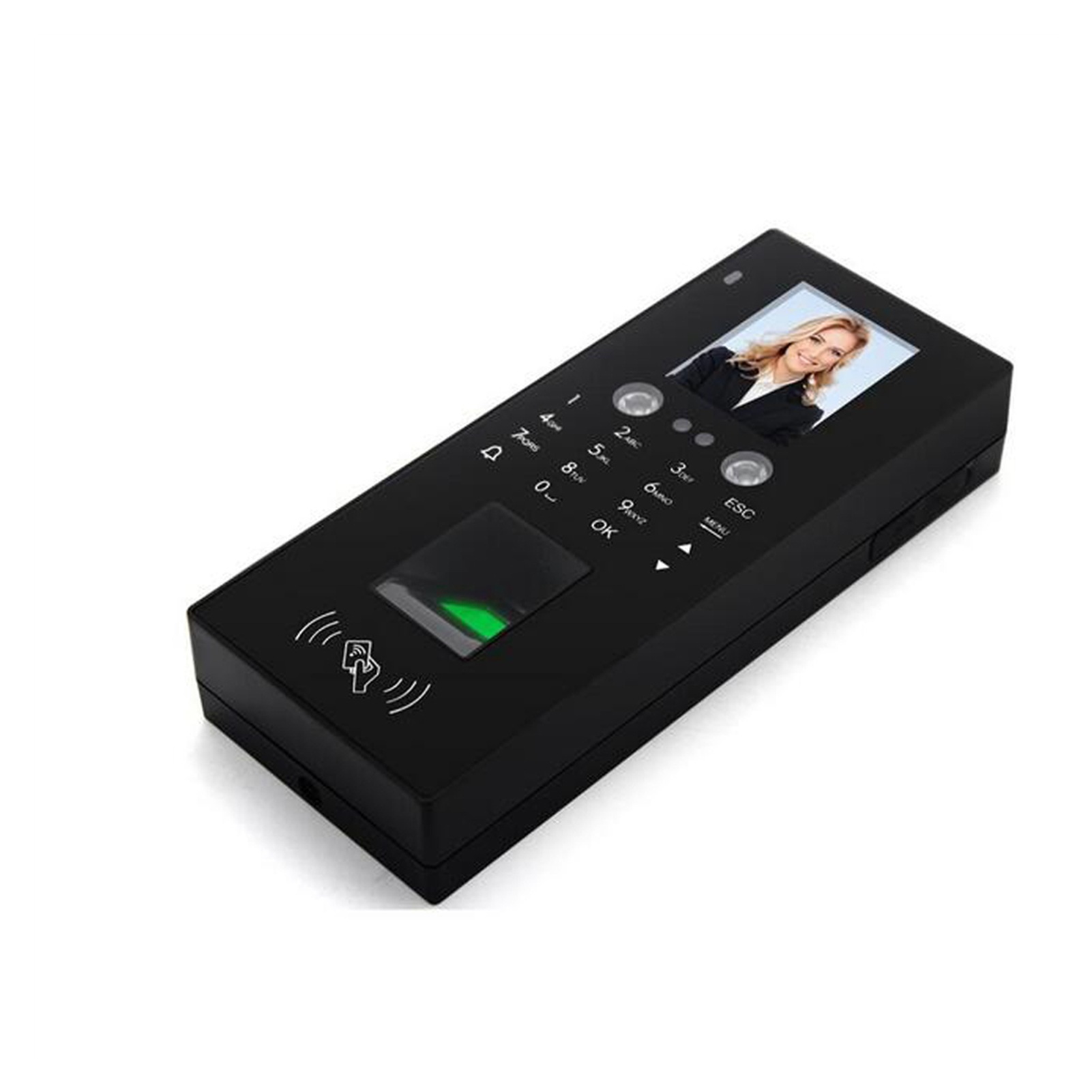 Facial Recognition Time Attendance System Access Control Rfid Face Fingerprint Password