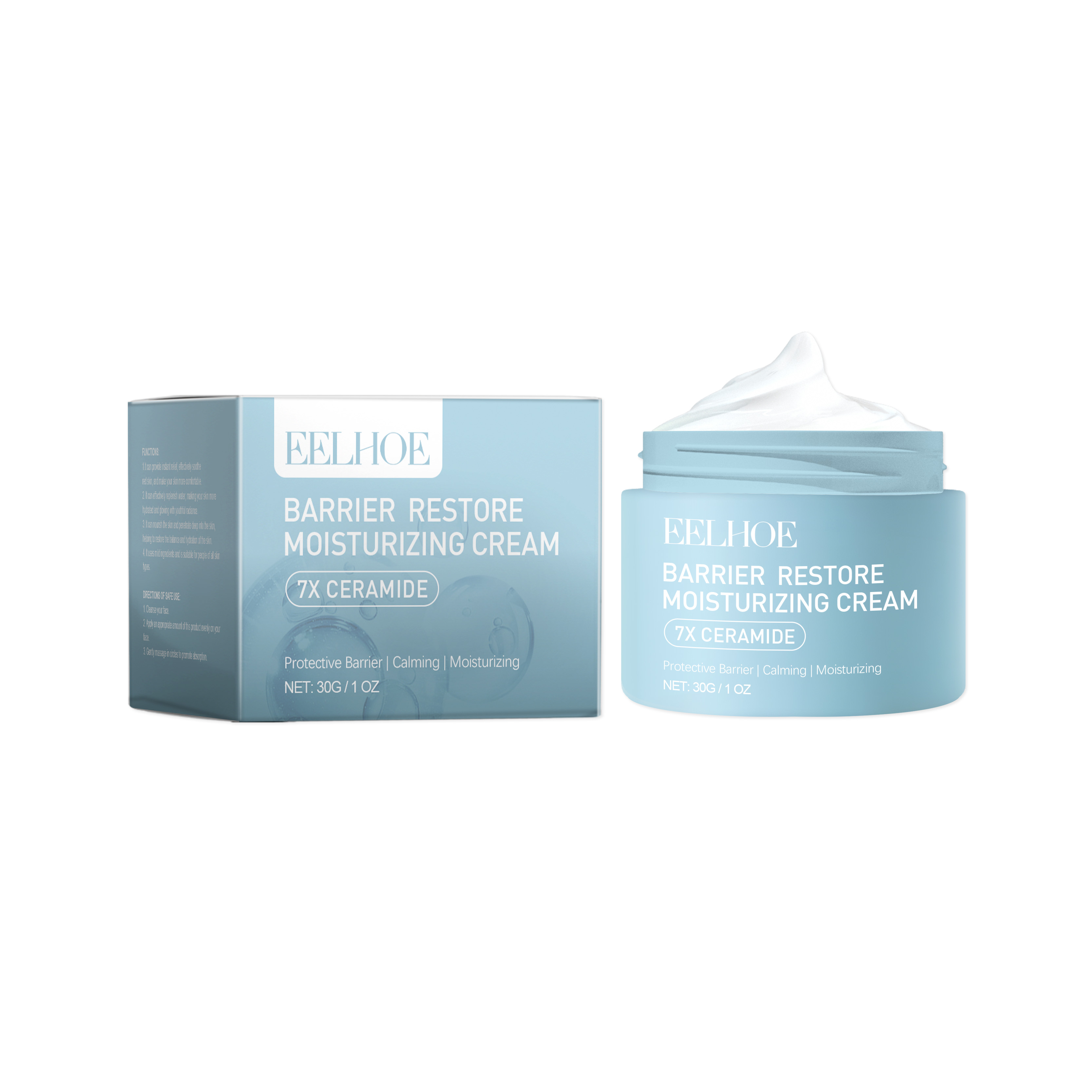 Facial Repair Cream , Nourishing Face Hydrating Moisturizing After Sun ...