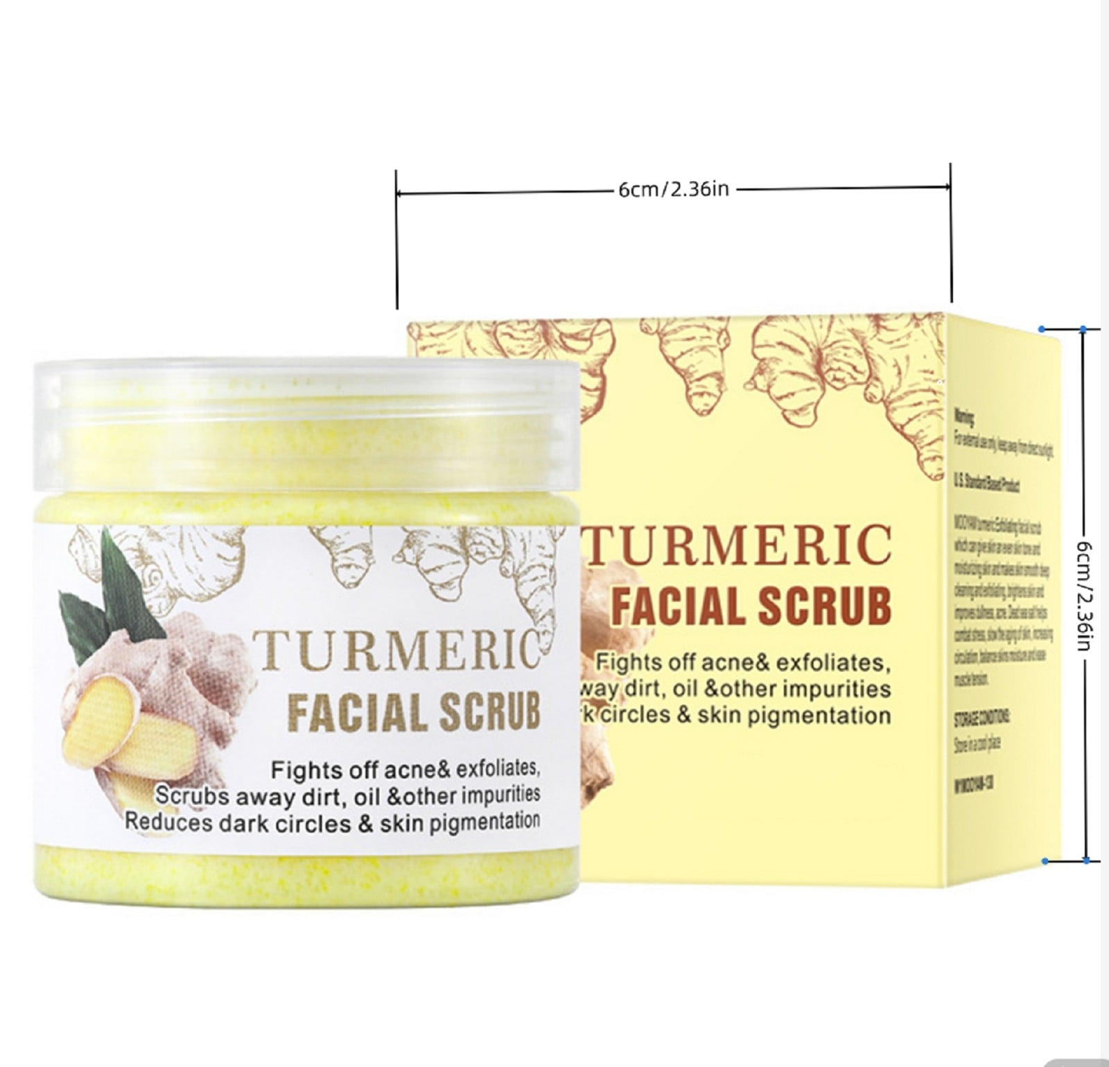 Facial Scrub Face Scrub Brightening Facial Exfoliating Scrub ...