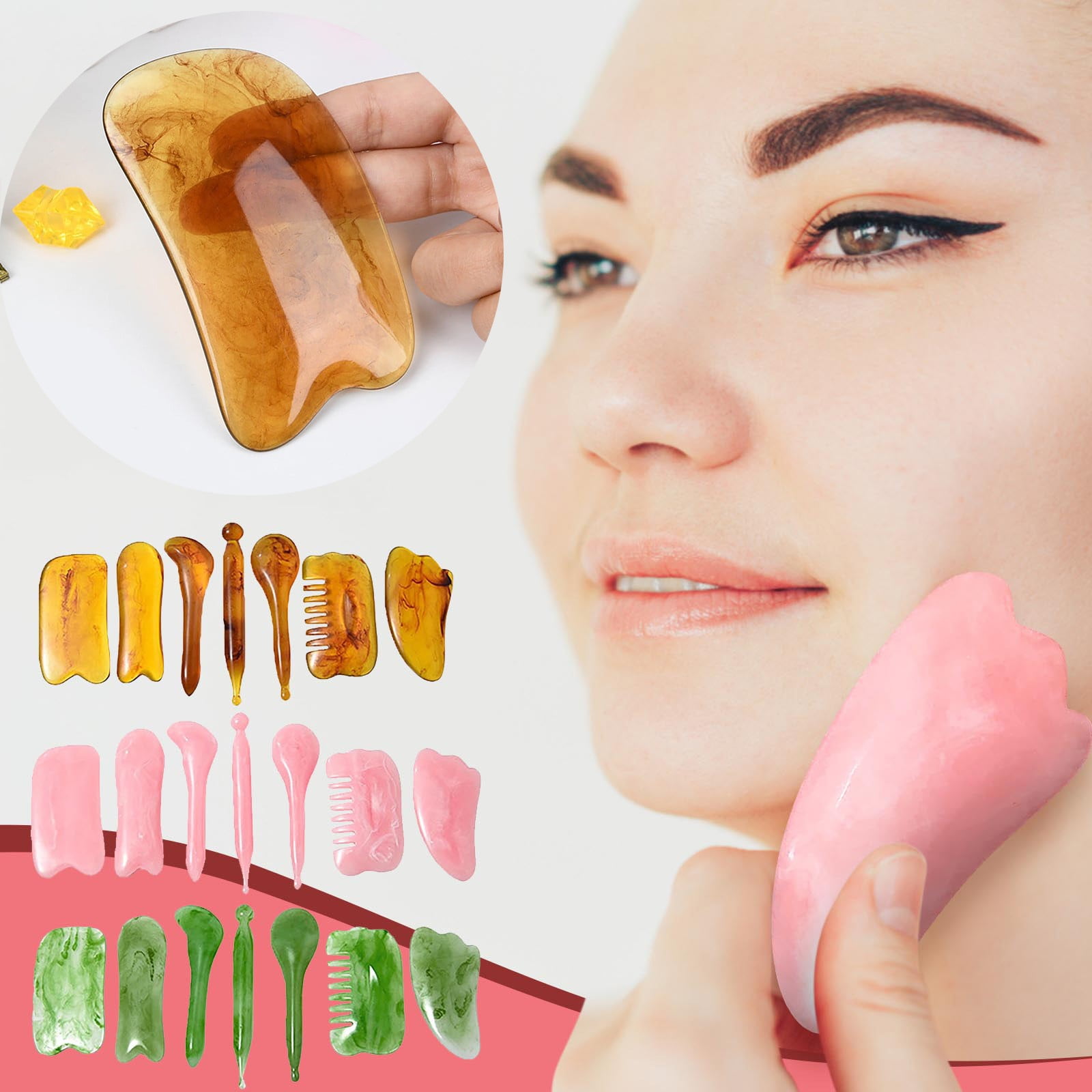 Facial Sculpting Stick, Beauty Stick for Women, Universal Non-horn ...
