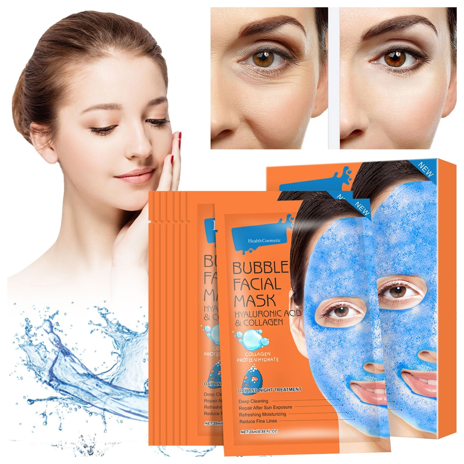 Facial Skin Care Products for Men Face Makes Skin Care Spa Kits for ...