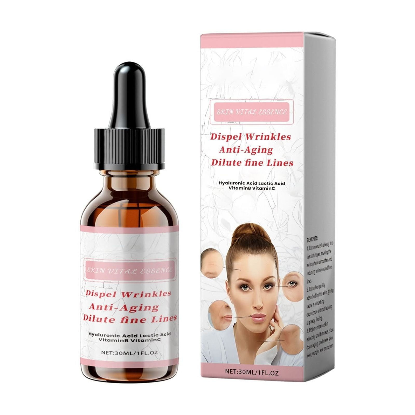 Facial Skin Moisturizing Firming Diluting Fine Lines And Skin Tone 30ML ...