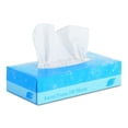 White 2-Ply Soft Facial Tissue in Flat Box, 100 Sheets per Box, 30 ...