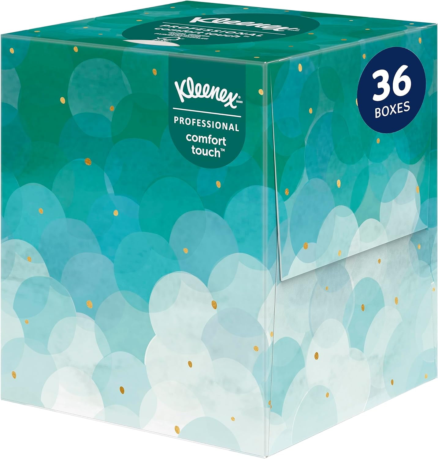 Facial Tissue, Bulk (21270), 2-Ply, White, Upright Cube Boxed Format ...