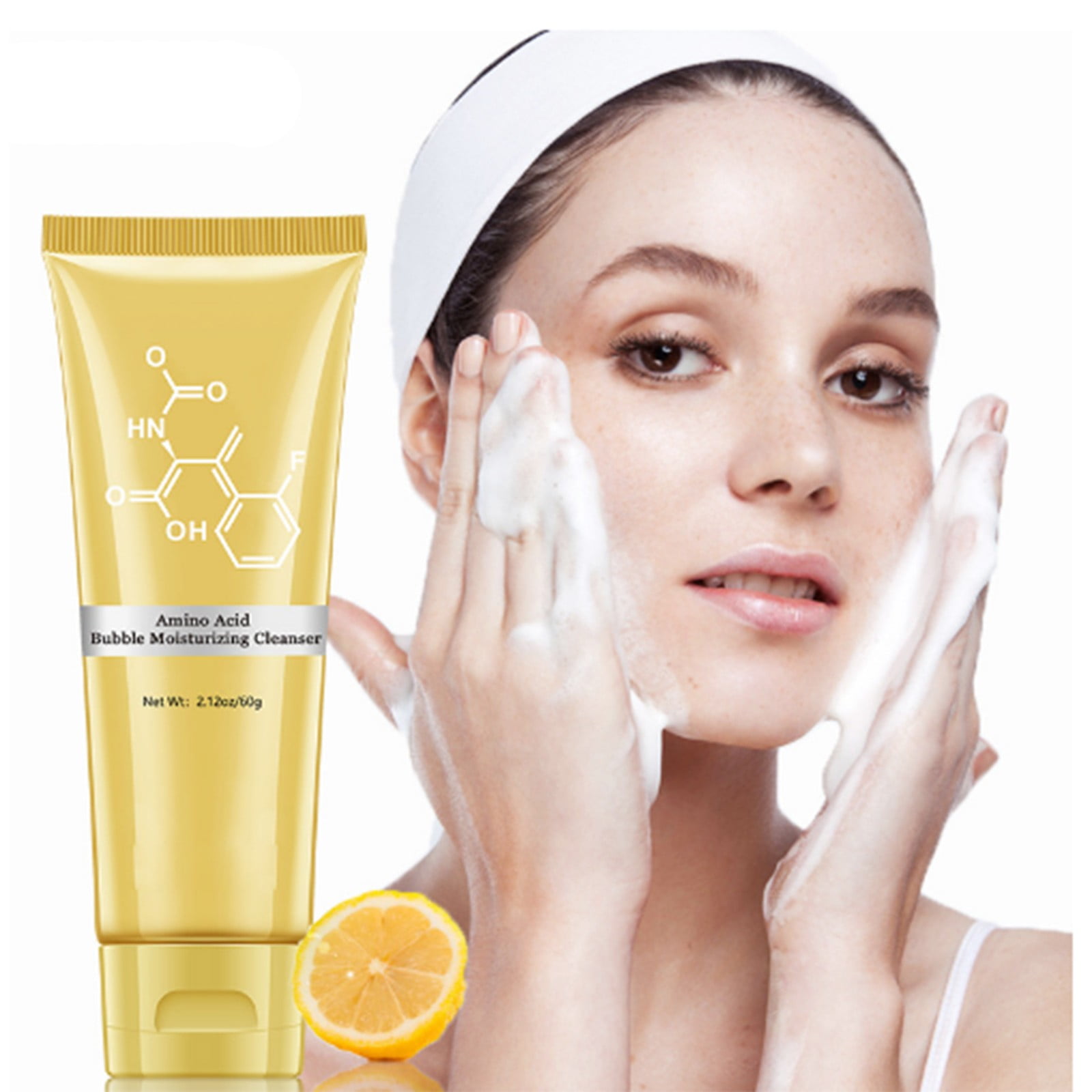 Facial Wash,Exfoliating Face Wash Gentle Moisturizing Cleanser And Acne ...