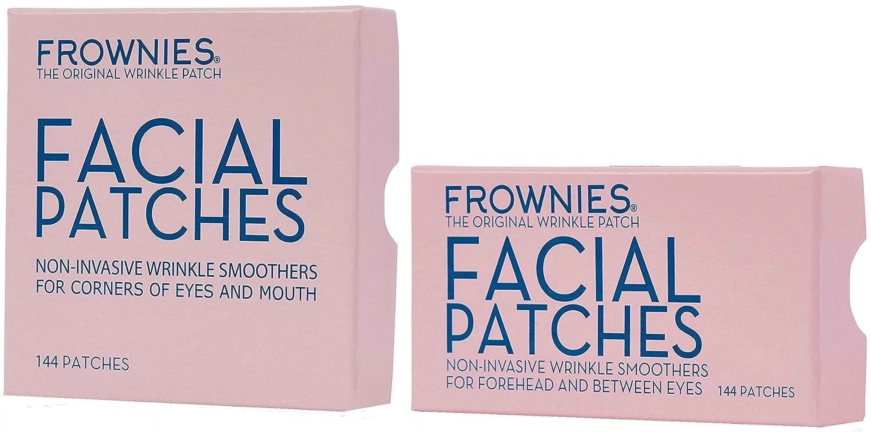 Facial Wrinkle Patches,Frownies Forehead & Between Eyes + Frownies Anti ...