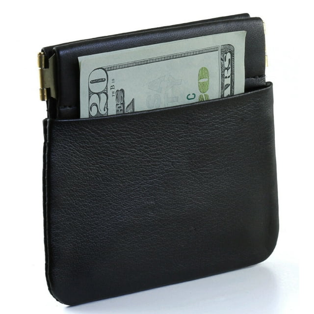 Facile Squeeze Coin Purse with Front Pocket - Walmart.com