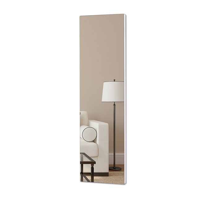 Facilehome Modern Wall Door Mirror Frameless Mirror,over the Door ...