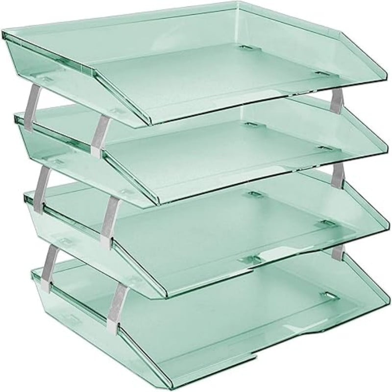 Facility 4 Tier Letter Tray, Side Load, Letter Size/A4, Desktop File ...