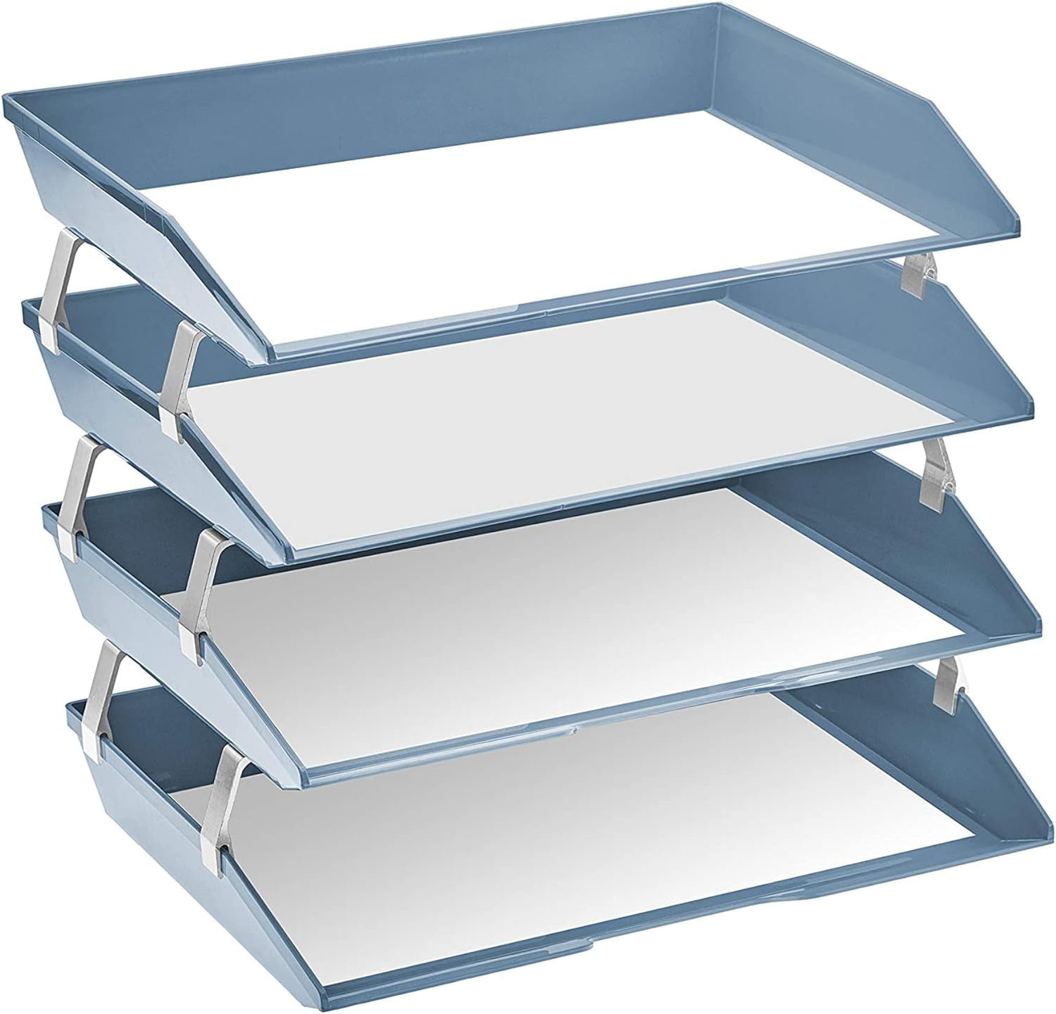 Facility 4 Tier Letter Tray, Side Load, Letter Size/A4, Desktop File ...