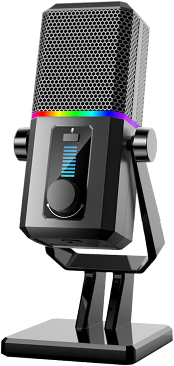 Facmogu HK2 Gaming Microphone, USB Dynamic Gaming Microphone for PC ...