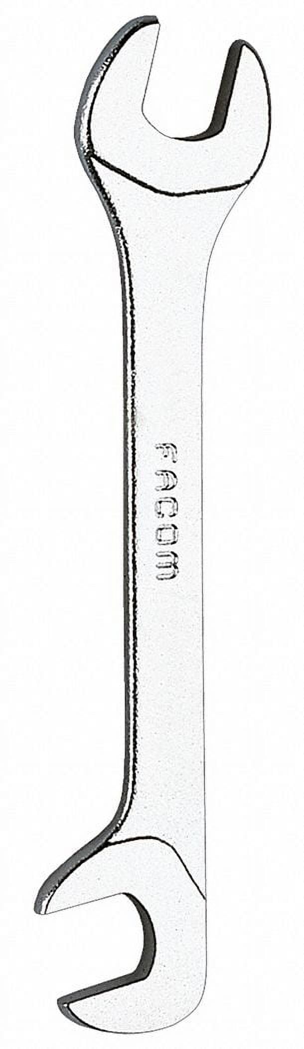 Facom Angle Open End Wrench, 7mm Opening, 3 5/32" Long, Satin, EA (575 ...