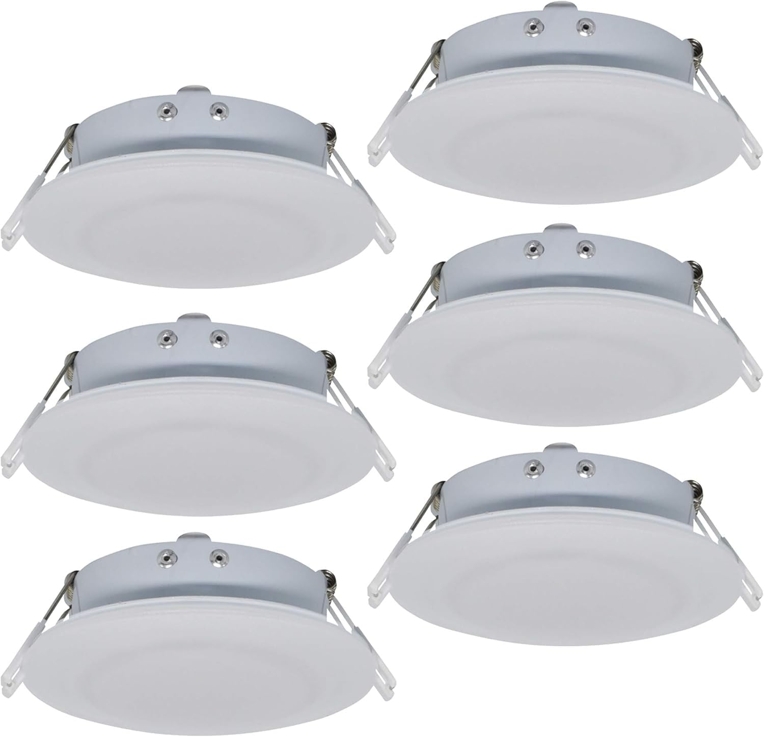 Facon 4.5Inch LED RV Puck Light, DLFST4-008, Full Aluminum Recessed LED ...