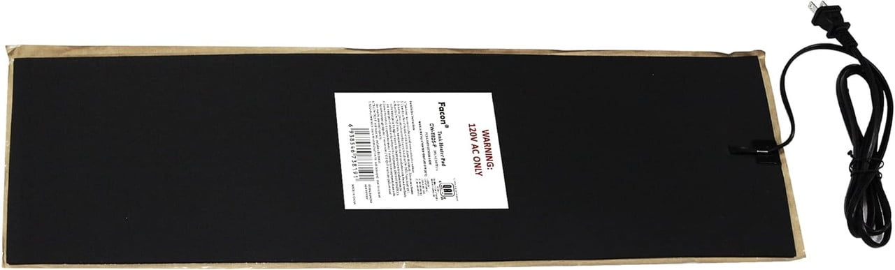 Facon 8.0"x25" RV Tank Heater Pad with 2-Prong Plug, Up to 50 Gallons ...