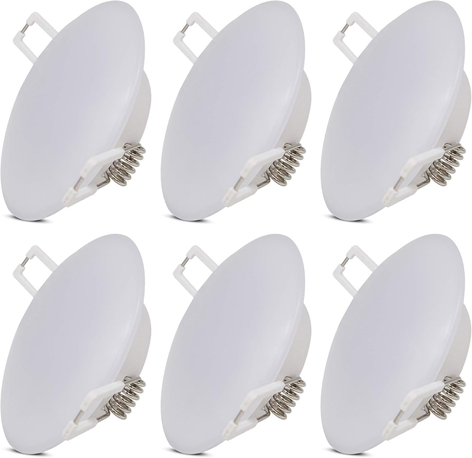 Facon LED Recessed Mount Ceiling Down Light, 12V RV Puck Light Under ...