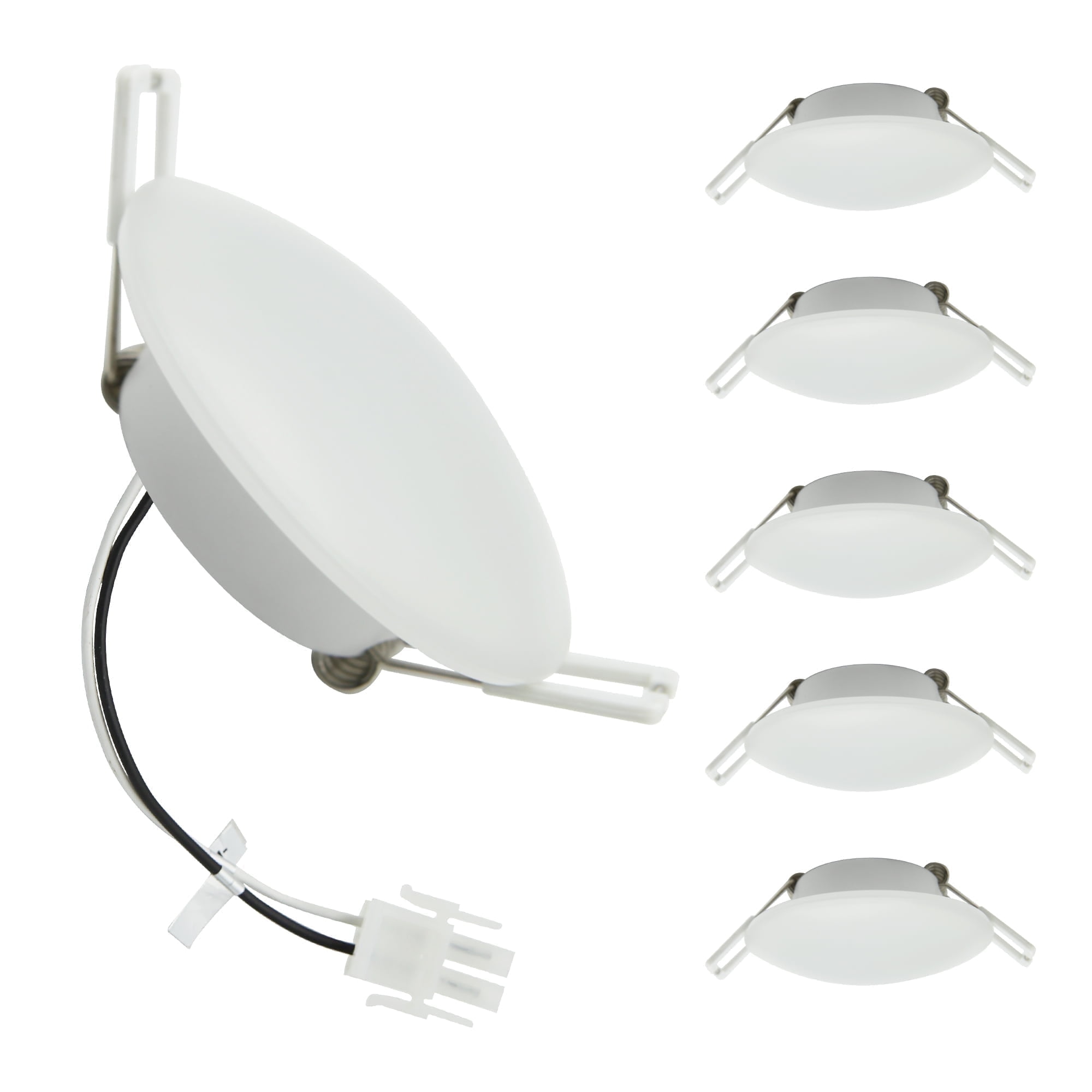 Facon Rv Recessed Puck Light With Quick Connector，Plastic Lens Complete ...