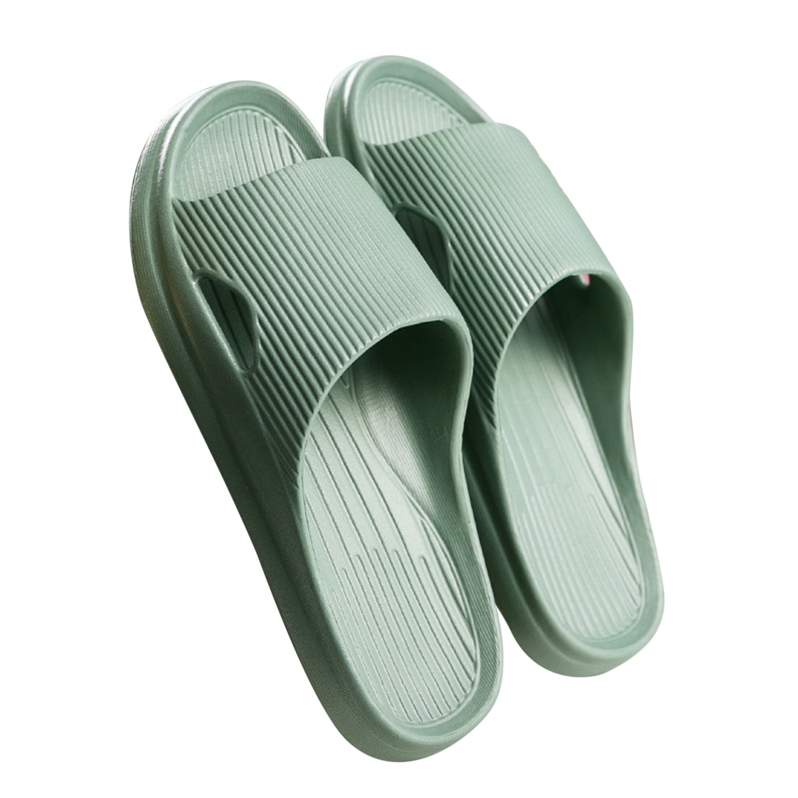 Facrlt Women Men Home Couple Slippers Indoor Outside Soft Soled ...