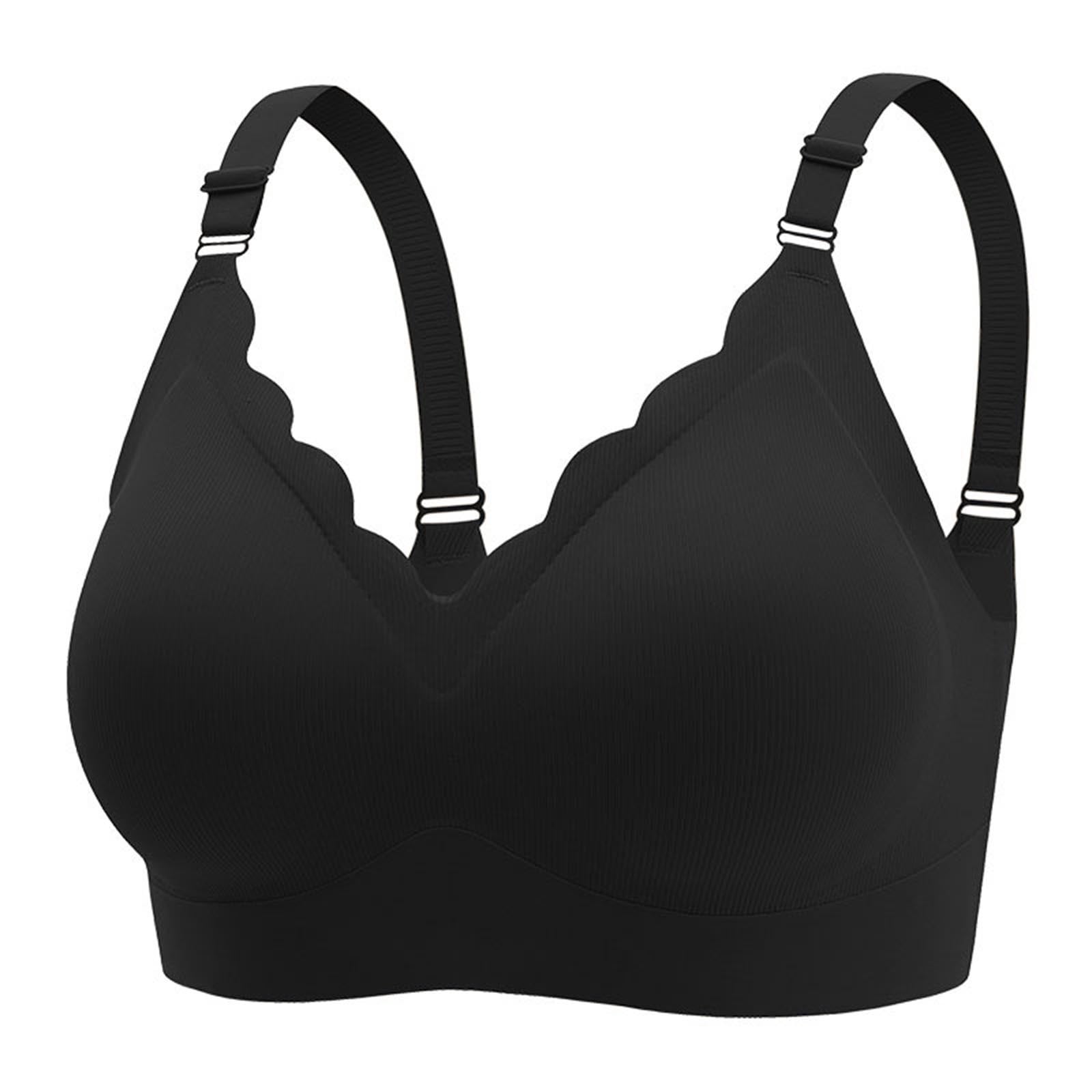 Facrlt Women's non-steel ring gathered to collect by-painted breasts ...